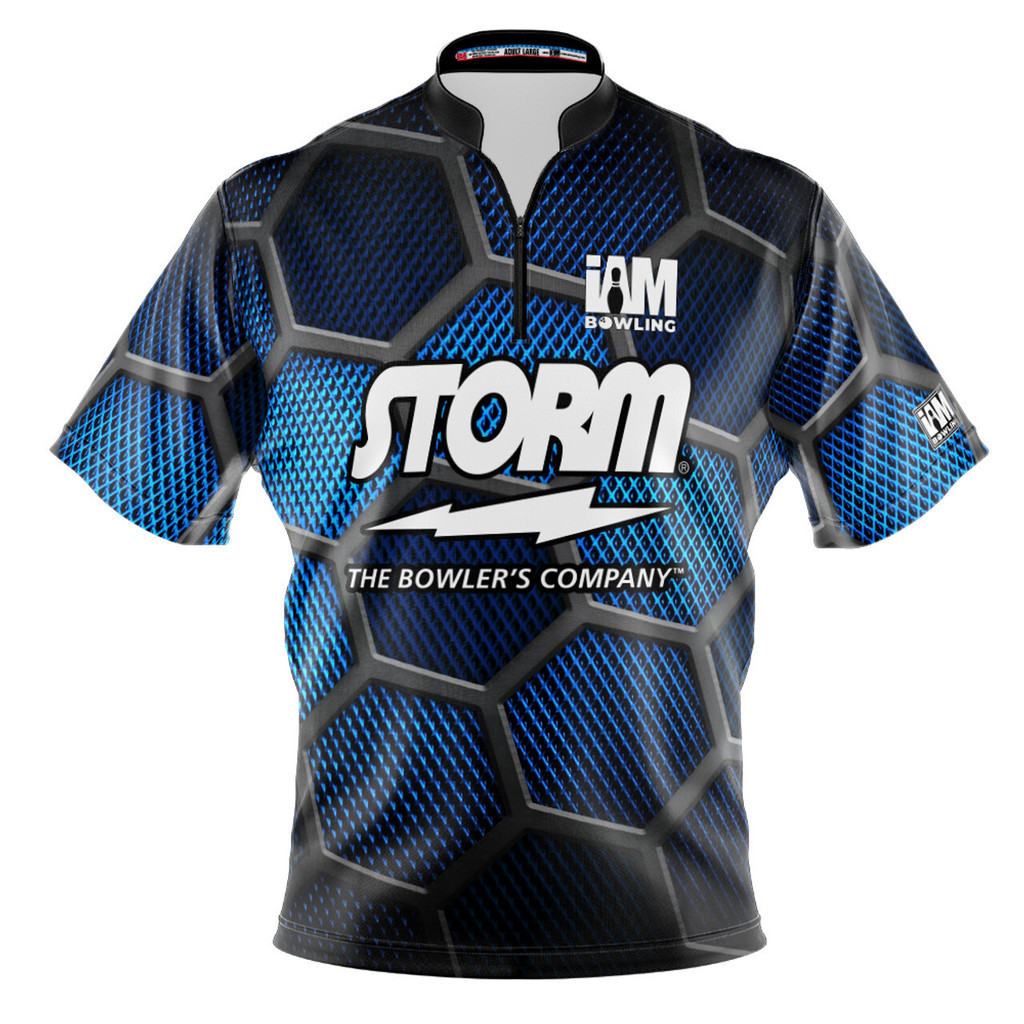 เสื้อแข่ง Storm DS Bowling - ดีไซน์ 1518-ST 3D เสื้อโปโลชื่อ DIY ...