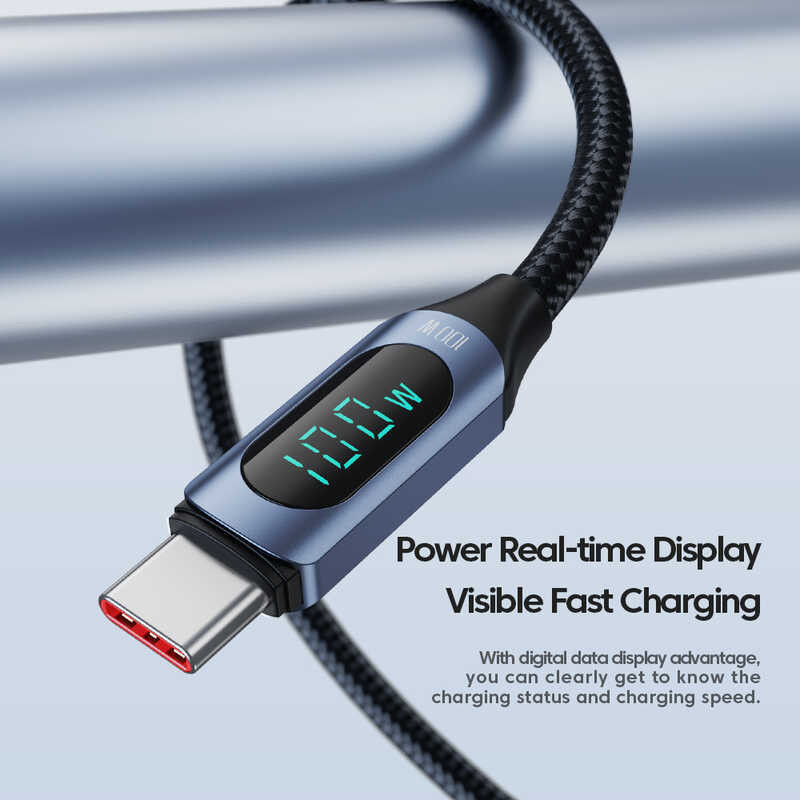Type Toocki To 100W PD Fast Charger ถึง USB C Display สำหรับ Xiaomi ...