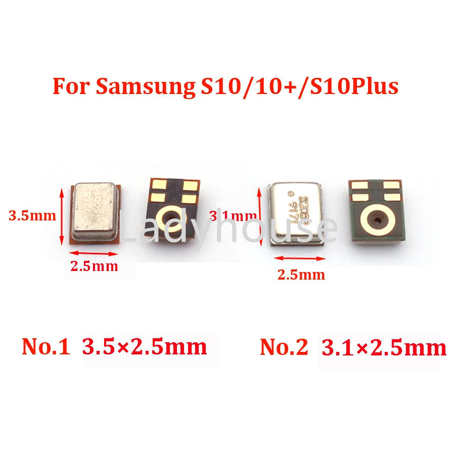 2-10 ชิ้นไมโครโฟนด้านใน MIC Receiver ลําโพงสําหรับ Samsung Galaxy S9 ...