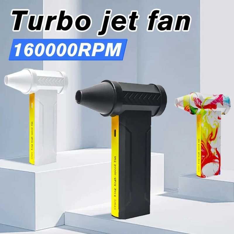 ใหม่ 160000 RPM Super Wind 60 เมตร/วินาที Mini Turbo Jet พัดลม 10000Mah มอเตอร์ไร้แปรงรุ่น Bl ...