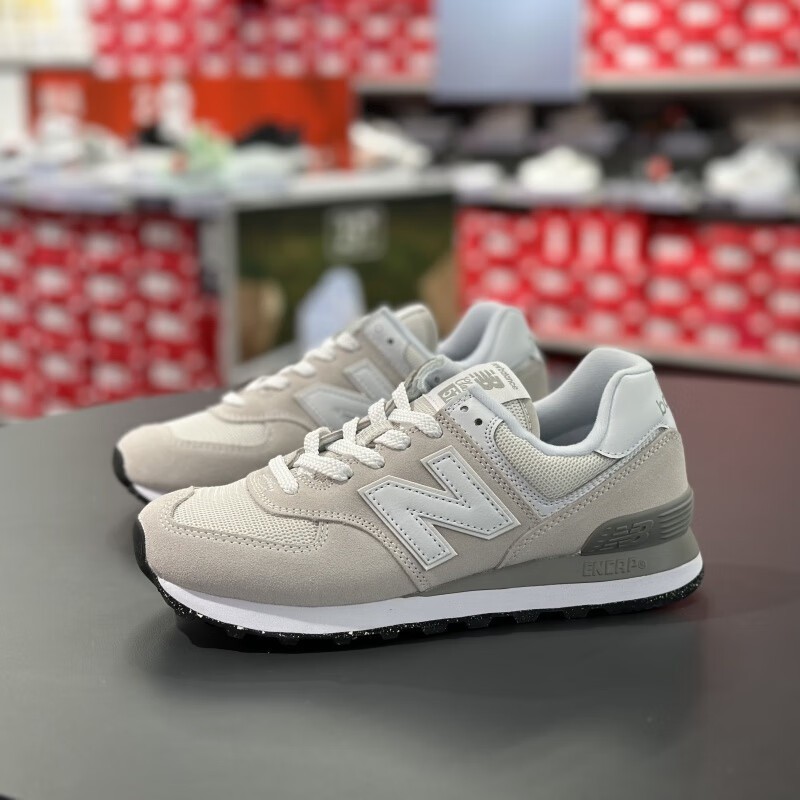 ♞ของแท้อย่างเป็นทางการ NEW BALANCE 574 NB574 Men's and Women's รองเท้า ...