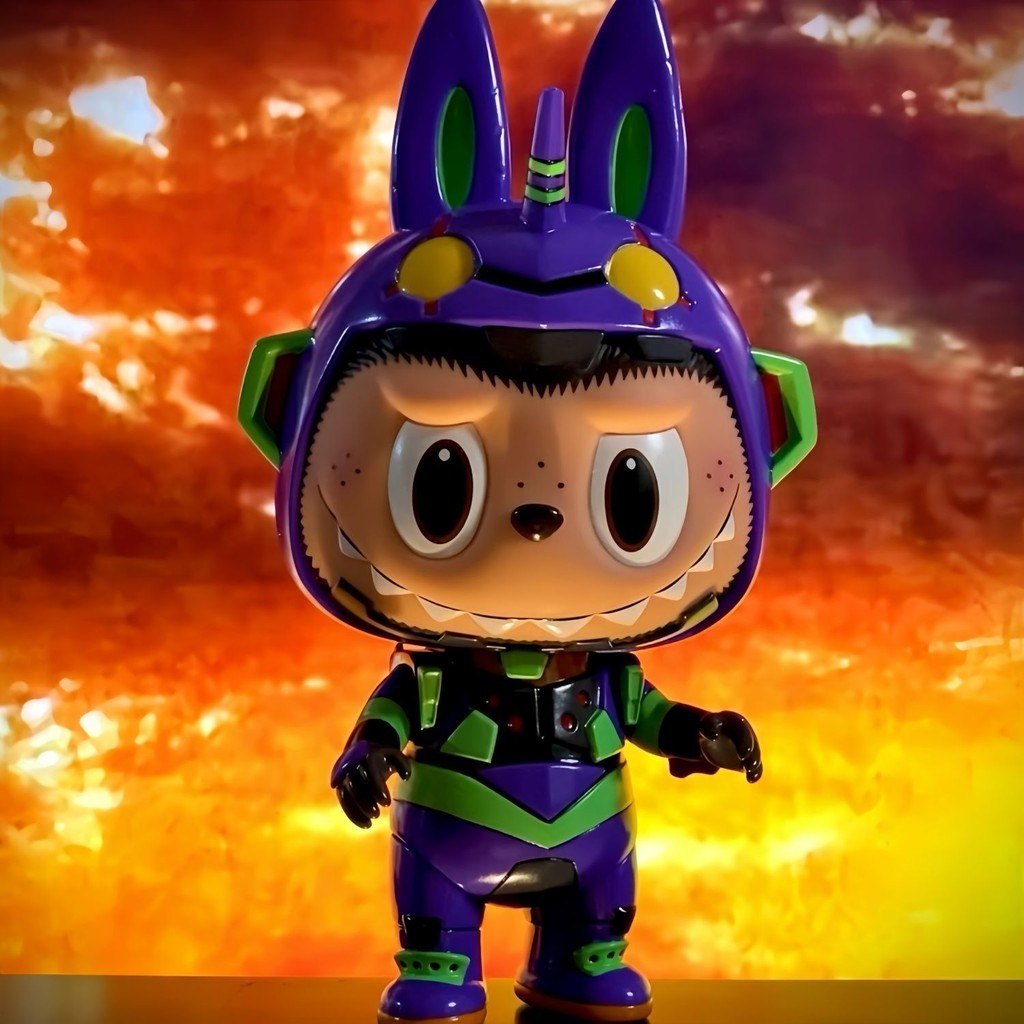 Evangelion eva labubu Labubu Unit 1 GK ฟิกเกอร์โมเดลอินเทรนด์ ...