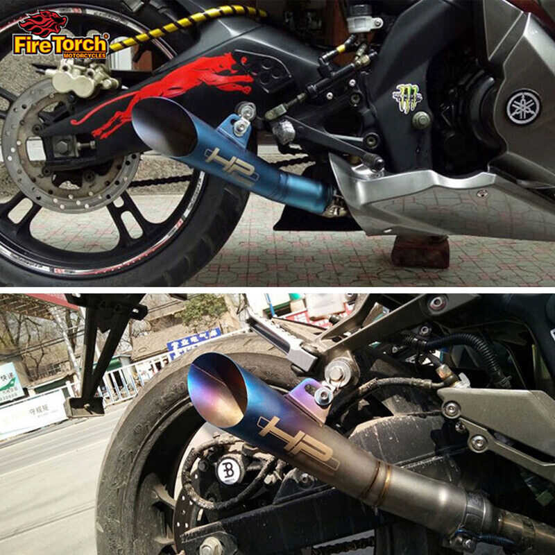 Akrapovic 38-51Mm Universal Escape Motorcycle For Yamaha R6 Mt03 Ninja ...