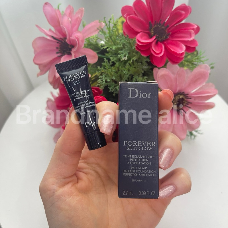♞,♘แท้ รองพื้น DIOR Forever Skin Glow 24h wear radiant perfection skin-caring foundation 3ml ...