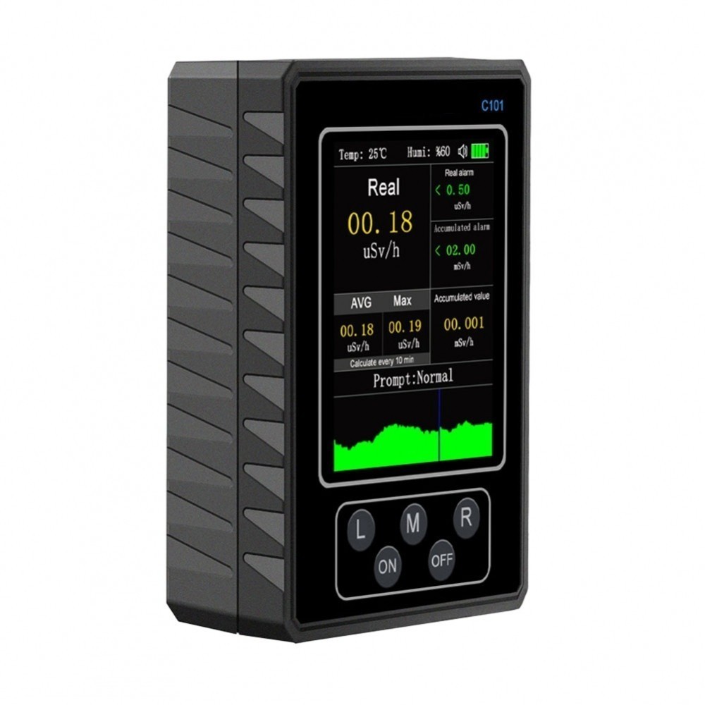 มาใหม่ ~ Geiger Counter เครื่องตรวจจับรังสีนิวเคลียร์หน้าจอ TFT USB 5V ...