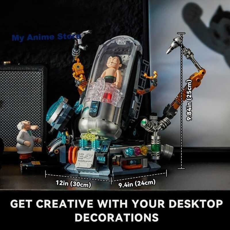 Pantasy Astro Boy Building Block Kit, Creative Cool Collection สร้างและ ...