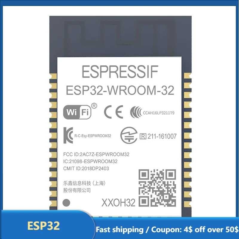Esp32-Wroom-32 Esp-32S Development Wifi Bluetooth Ultra-Low Power Consumption Dual Cores Esp32 ...