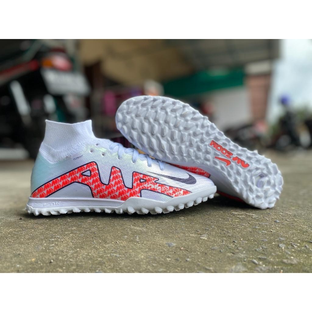 รองเท้าฟุตบอล Nike Air Zoom Mercurial Superfly Ix Elite Tf - กะทิ Off ...