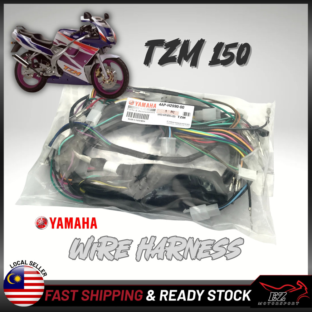 Yamaha TZM 150 ชุดสายไฟ TZM150 สายรัด Assy ชุดสายไฟ Wyre | Shopee Thailand