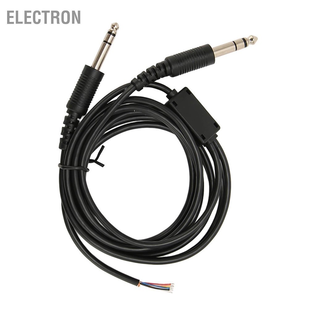 Electron การบินชุดหูฟังเปลี่ยนสายสำหรับ David Clark AVCOMM Pilot Dual ...