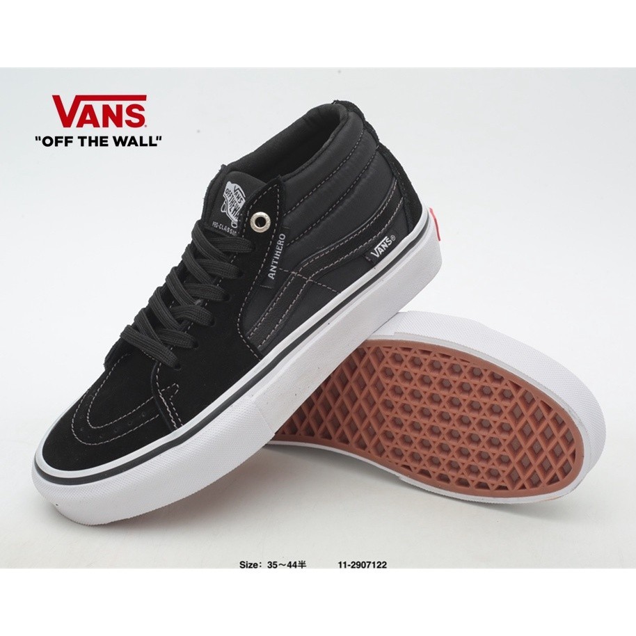 Vans sk8-Mid PRO Mid-Top ANTIHERO Cooperation VN0A347UVGD1 รองเท้าสเก็ต ...