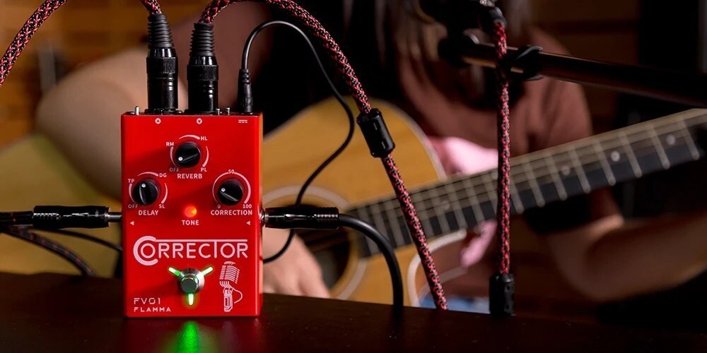 Original FLAMMA FV01 FV02 FV03 FV04 FV05 Vocal Effects โปรเซสเซอร์ ...