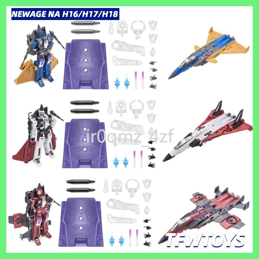 [สต็อก] Newage Transformation NA H16 Beelzebul H17 Mammon H18 Mephisto Action Figureของเล่น 3 ...