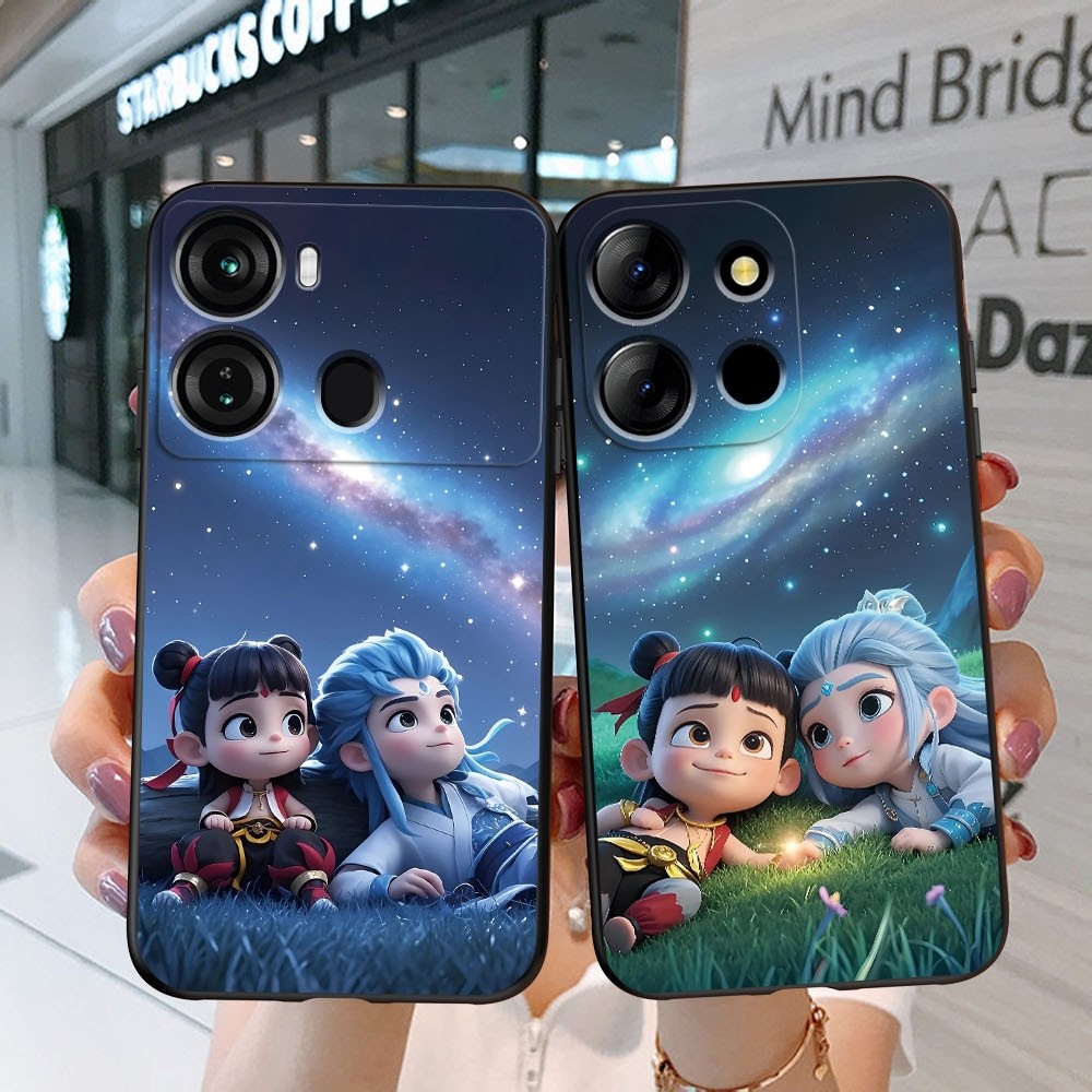 เคส สำหรับ Itel A18 A40 A60 S18 Vision 5 Pop 6C Nezha23 ลมจีน เคส Case ...