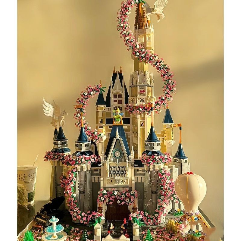 ใช้งานร่วมกับ LEGO Girls บล็อกตัวต่อ 2024 ใหม่ Disney Castle Girls ...