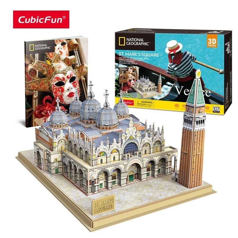 Cubicfun Italy 3D Puzzles Models Architecture Kits For Adults And Kids ...