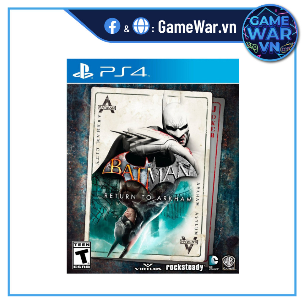 แผ่นเกม Ps4 - Batman: Return to Arkham | Shopee Thailand