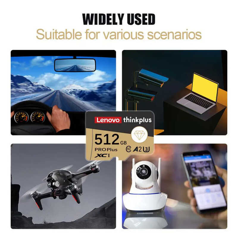 Thinkplus 128GB Lenovo V30 Flash SD 256GB 512GB 64GB Memory Card 1TB ...