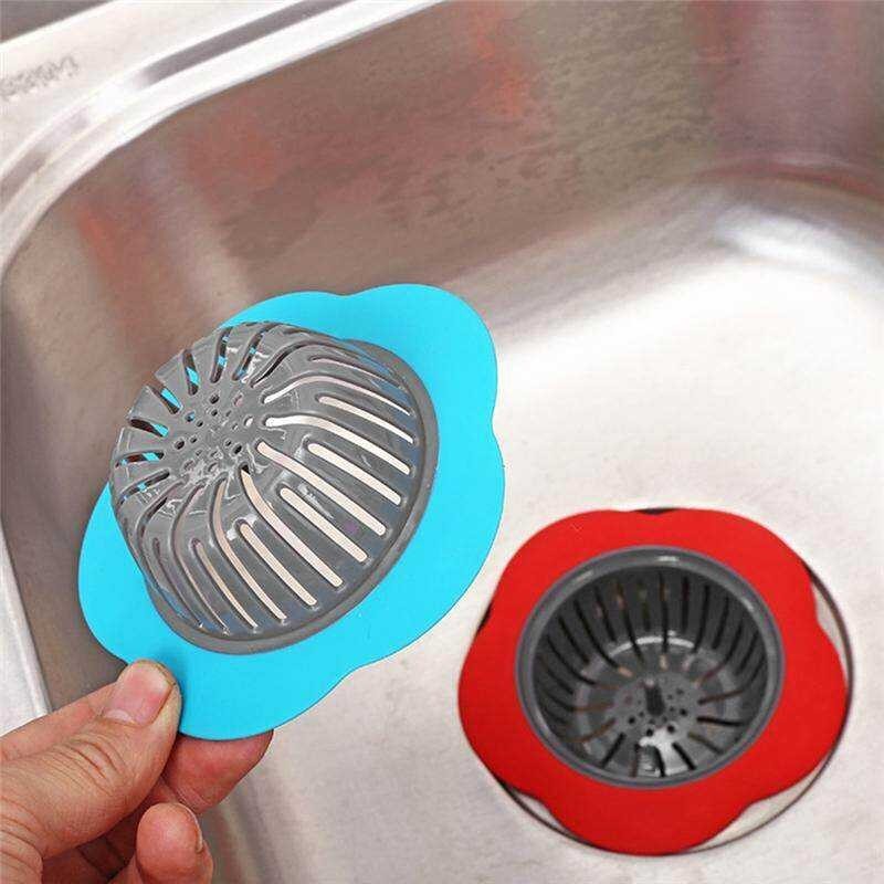 Flower Shape Strainer Kitchen Sink Filters Bathroom Trap Filter Drain ...