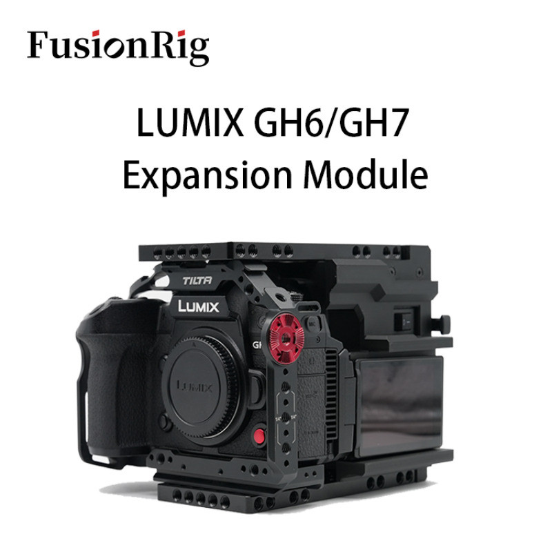 Fusionrig สําหรับ Panasonic Lumix Gh6/Gh7 กล้องกรงโมดูลขยาย cineback | Shopee Thailand
