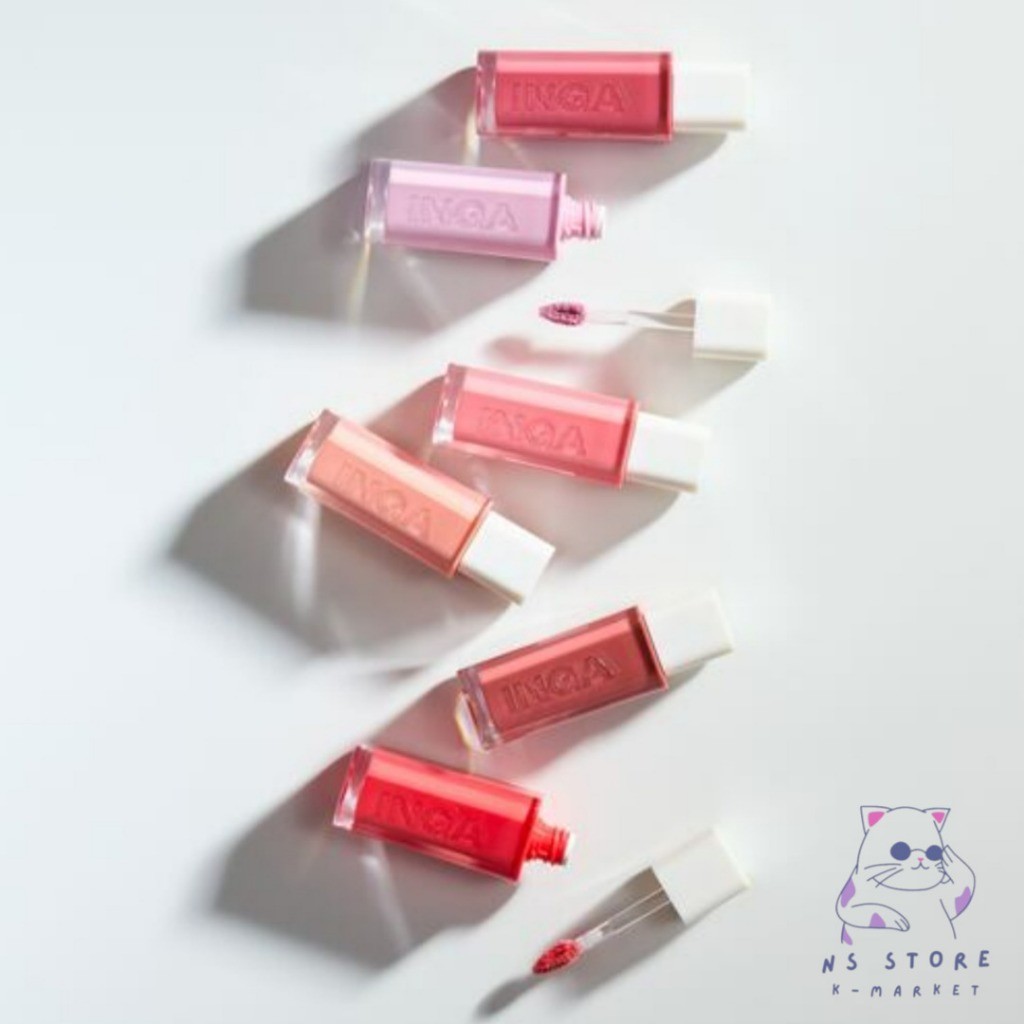 [INGA] NEW CASE Water Glow Lip Tint 6 Colors 4.5g/Water-like Texture ...