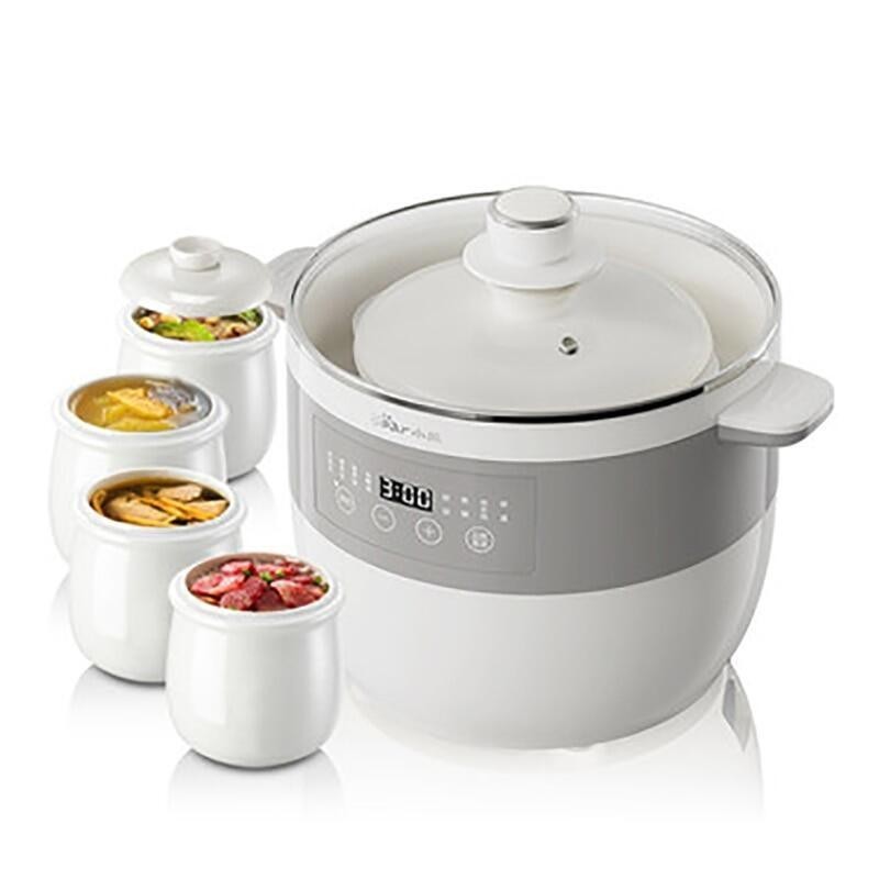 Bear/220V 2.5L ceramic electric slow cooker household multi-function ...