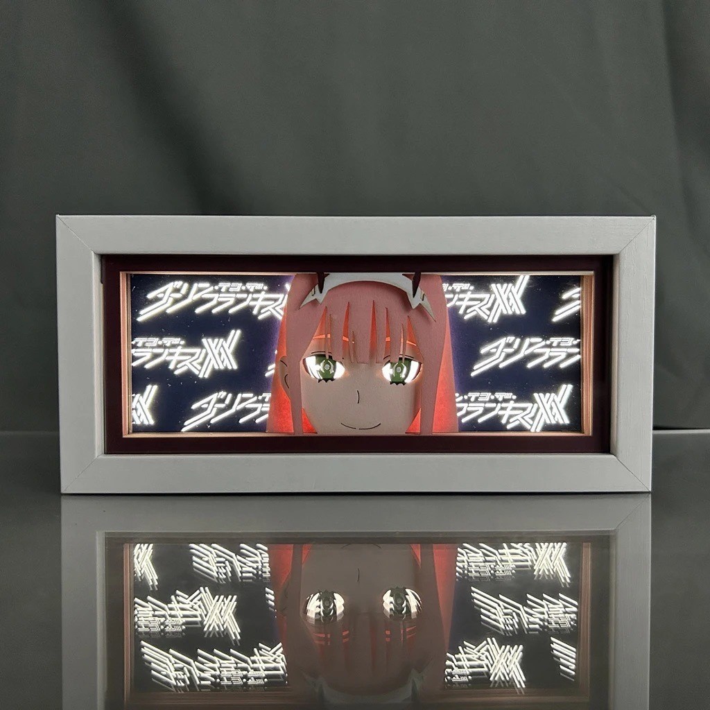 Darling In The FRANXX Light Box O2 รูปโคมไฟข ้ างเตียงของขวัญสุดเท ่ ...