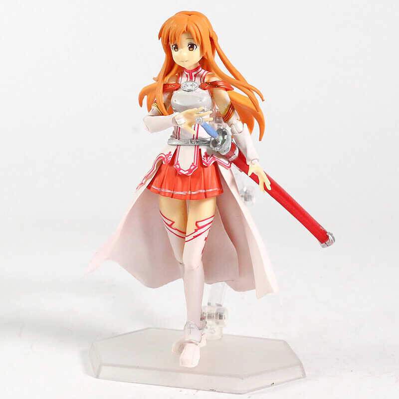 Kids Store 15Cm Figma Swordss Art Online Asuna 178 Action Figure Model ...