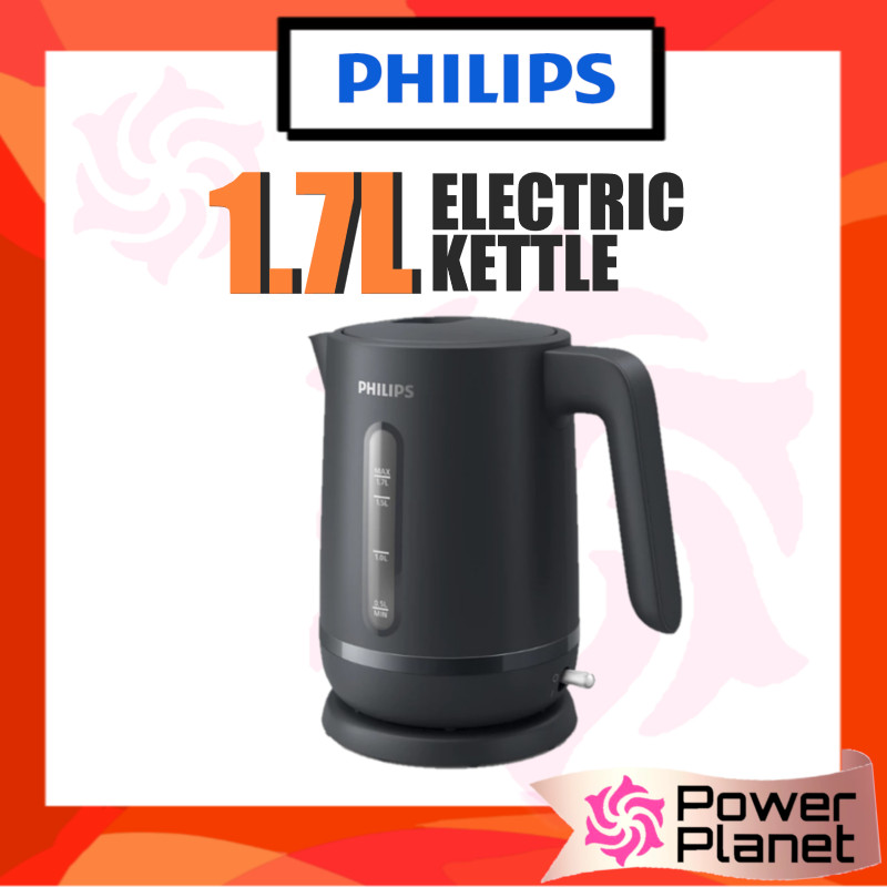 Philips 1.7L Essentials collection Philips Kettle 1000 Series HD93140/90 / HD9314 2200 W ...