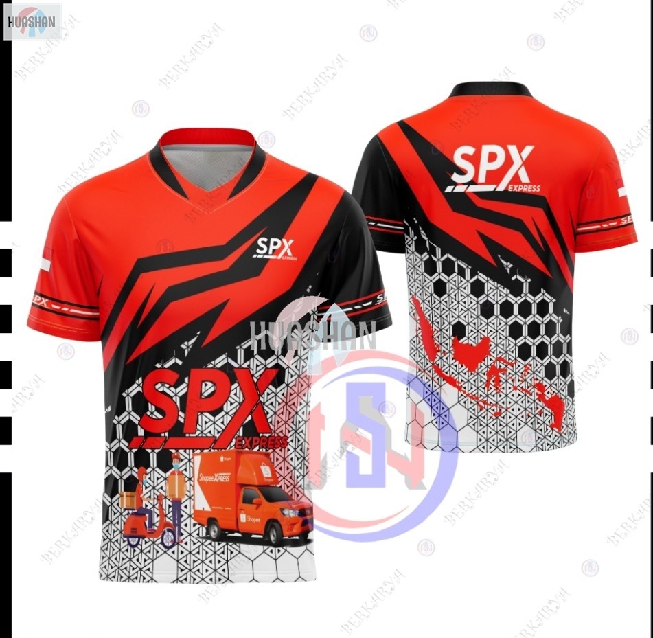 Courier SHOPEE JERSEY SPX EXPRESS All in Print Premium Package | Shopee ...