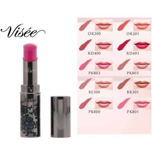 ในสต็อก Kose VISEE Color Polish Lipstick 5g - ญี่ปุ่น | Shopee Thailand