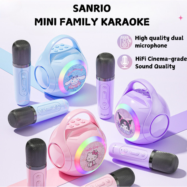 ในสต็อก Sanrio ML-02 ไร้สายบลูทูธ 5.4 ชุดลําโพง RGB พร้อมไมโครโฟน ...