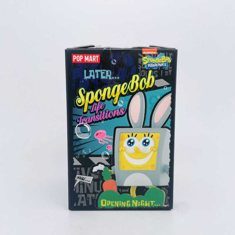 POP MART Original SpongeBob Life Transitions Series Action Figure ...