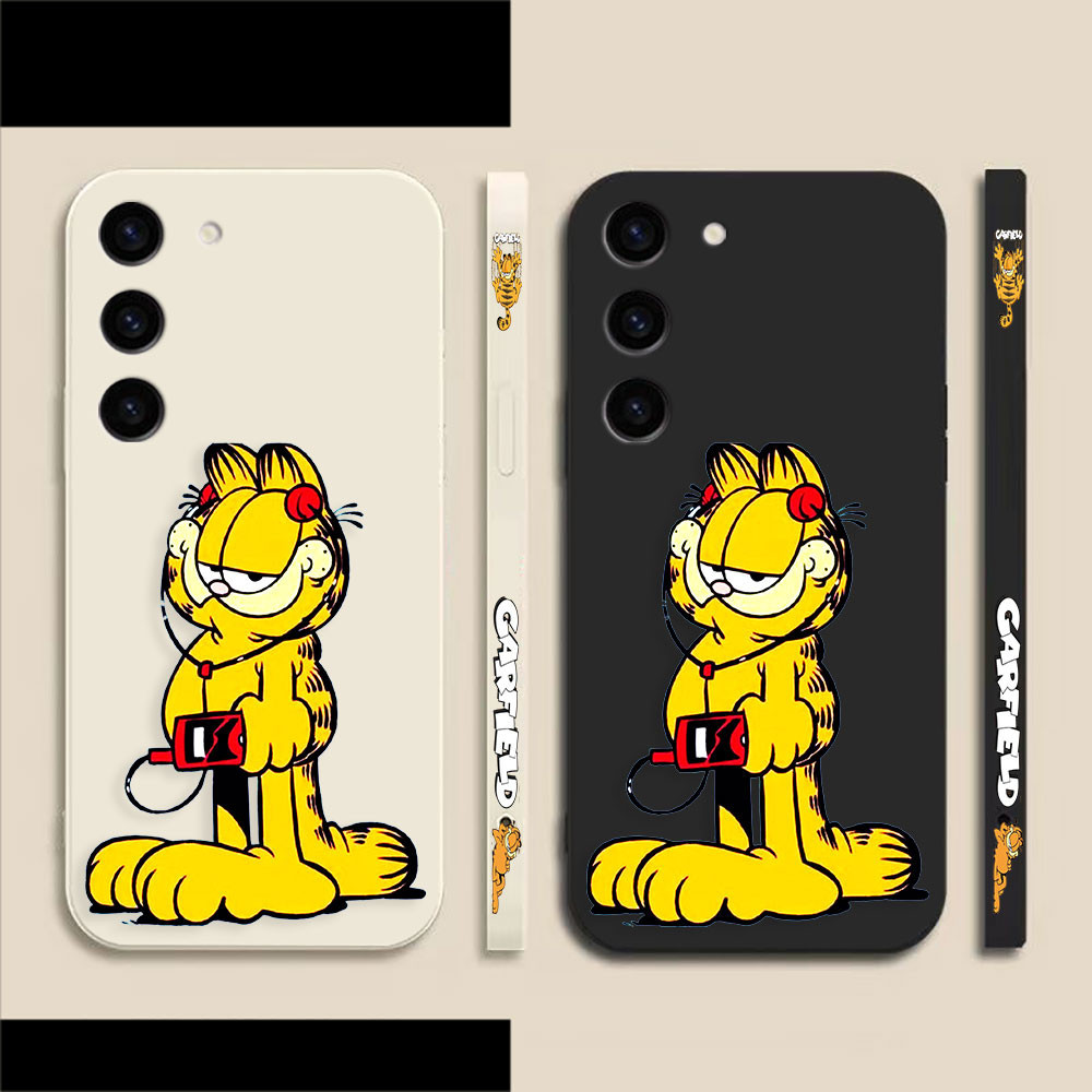 เคสโทรศัพท ์ การ ์ ตูนแมว Garfield สําหรับ Samsung S21 S20 S22 S23 S24 S25 S30 S10 S11 S9 Plus ...
