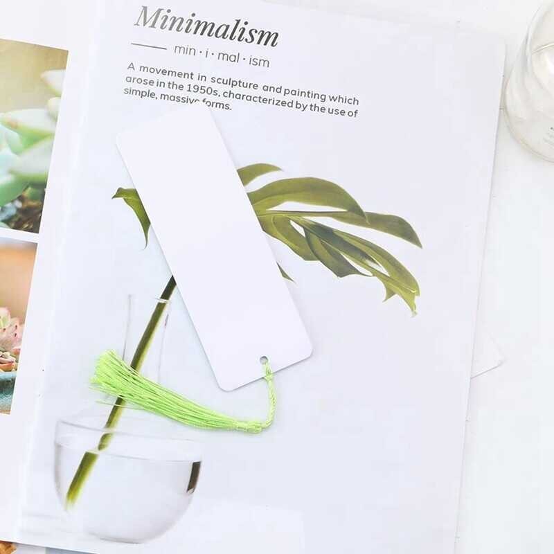 Pieces 80 White Blank Bookmarks Blank Bookmarks Craft Paper Bookmarks ...