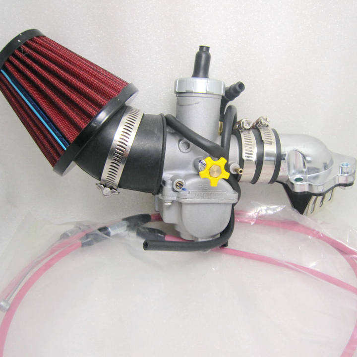 Keihin JOG50/90ZR พัดลม 90 ดัดแปลง PE24 PE28 กลองคาร์บูเรเตอร์อินเทอร ...