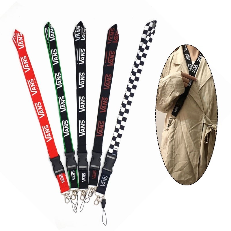 [In Stock] Vans สายคล้องโทรศัพท์มือถือสายคล้องกล้องสําหรับ Id Card Holder | Shopee Thailand
