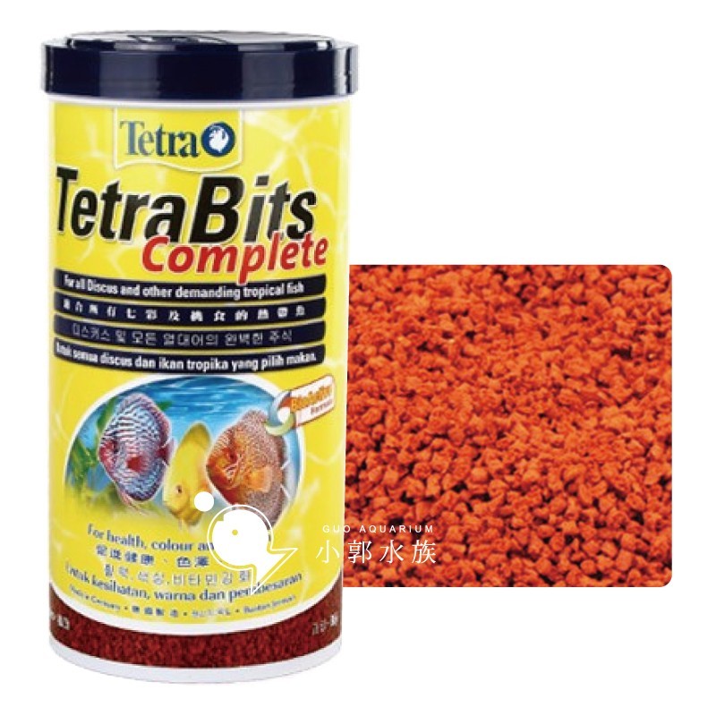 ในสต็อก Xiaoguo Aquarium-TETRA TETRA [อาหารเม็ดปลาเขตร้อน 1L] Bits ...