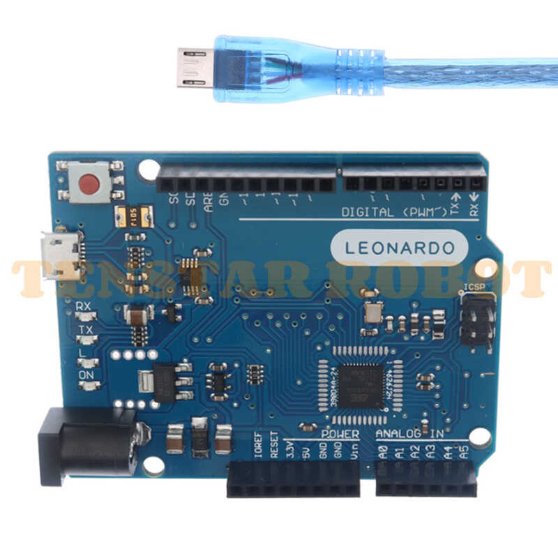 Leonardo R3 Development Board With 30Cm USB Cable Atmega32u4 For ...