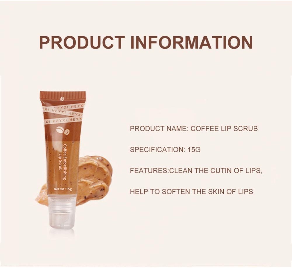 Lip Scrub Lip Balm 15ml Moisturizing Vitamin E Lip Mask Anti-drying ...