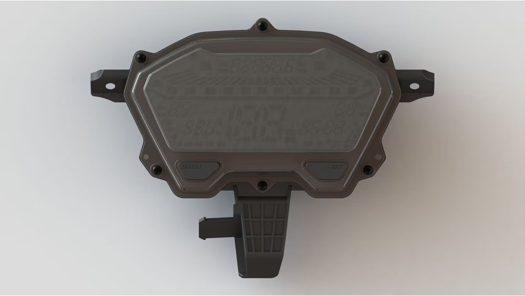 ใหม่ LED Full Digital Speedometer LED Digital Tachometer สําหรับ Honda ...