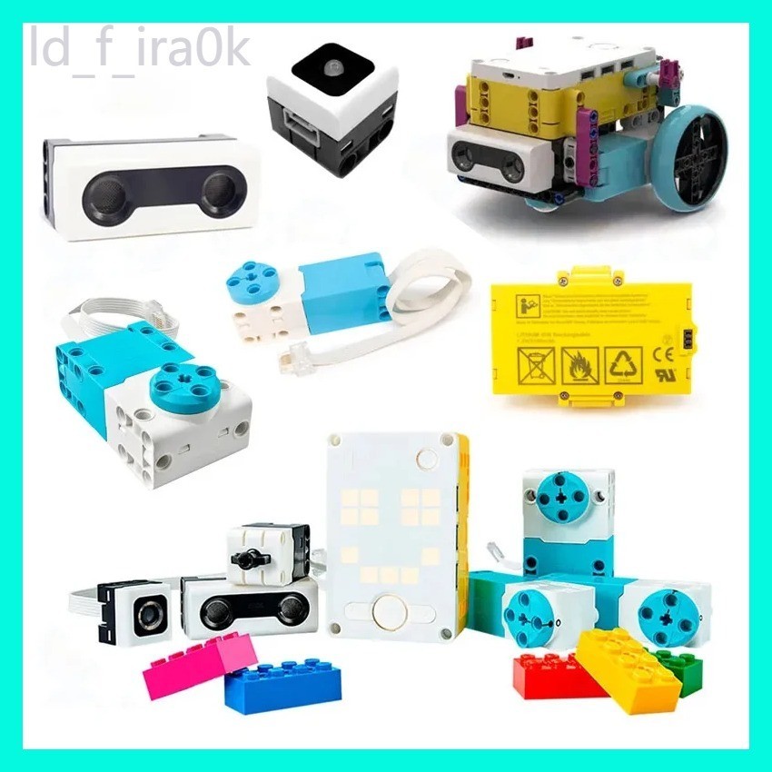 Electronic Large Medium Angular Servo SPIKE Motor Color Sensor 54675 ...