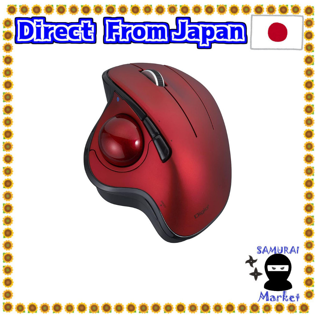 【Direct From Japan】 Nakabayashi DIGIO2 Trackball Mouse angle variable ...