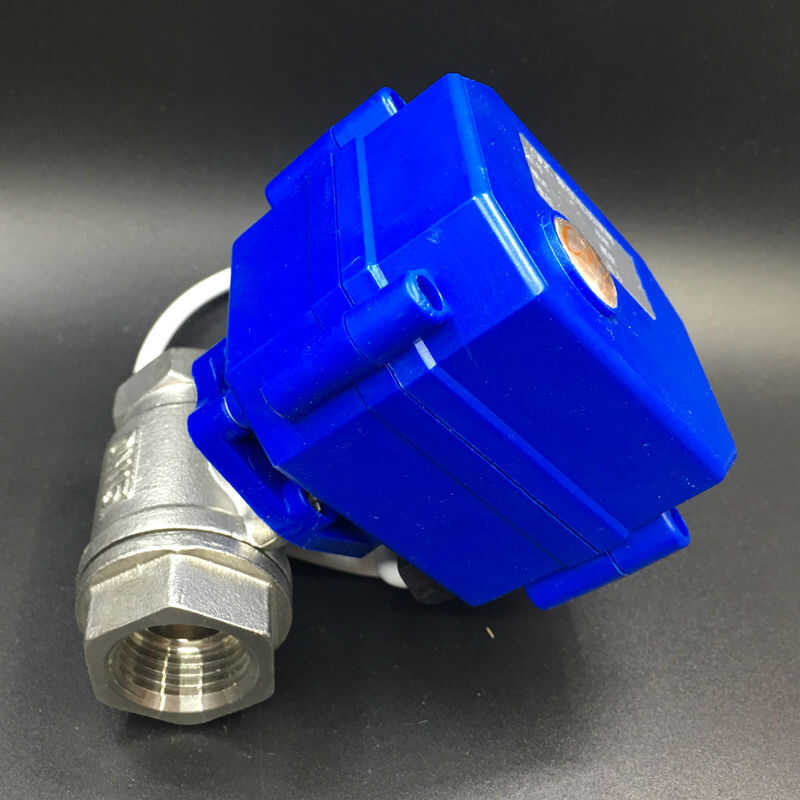 2 สแตนเลส BSP ทางเดียว 1/2 นิ้วลูกเหล็ก Dc12v 3 สาย Cr02 สาย Dn15 วาล์วปิดไฟฟ้าใบรับรอง CE 1/2 ...