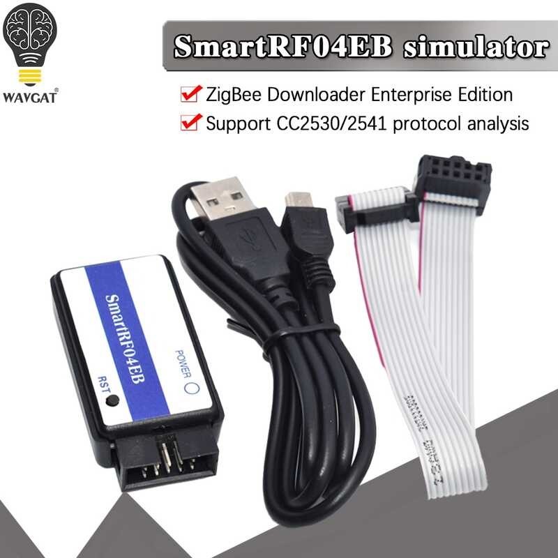 Smartrf04eb Cc1110 Cc2530 Zigbee โมดูล Downloader จำลอง MCU M100ขับเคลื่อนด้วย5v Micro USB 2.0 ...