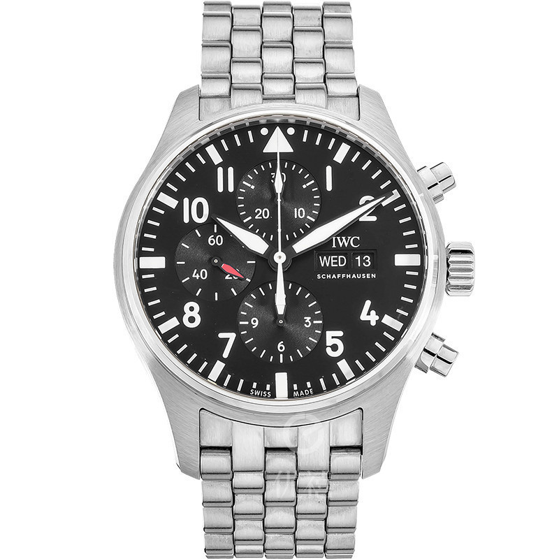 Iwc/Iwcfanนาฬิกานักบินสแตนเลสนาฬิกากลไกอัตโนมัติชาย IW377710ฟังก ์ ชั ่ ...