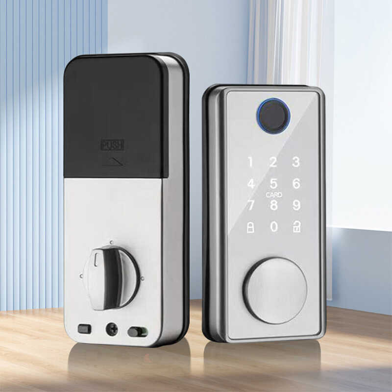 Home Security Smart Door Anti-theft Electronic Deadbolt Lock Bluetooth ...