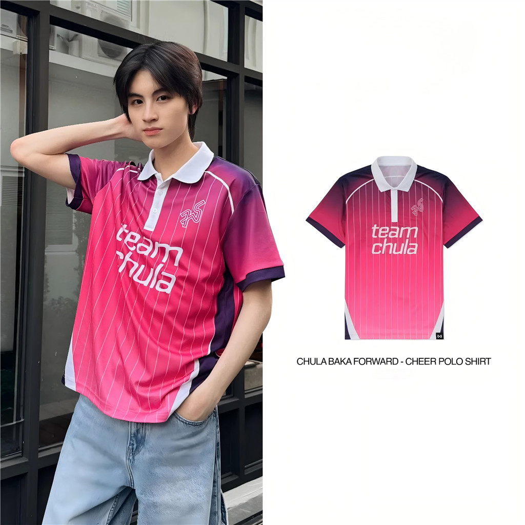 Warrix เสื้อโปโลเชียร์ลีดเดอร์ Chula Baka Forward (WA-251PLACU01 ...