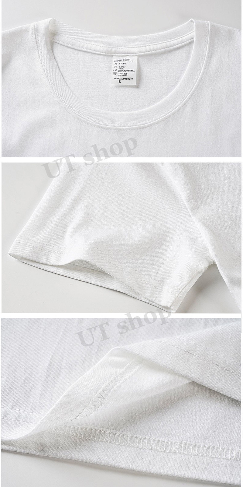 UT shop เสื้อยืดOversize ONE OIECE t shirt cotton100% แฟชั่น สไตล์เกาหลี ใส่สบาย เสื้อระบาย แขน ...