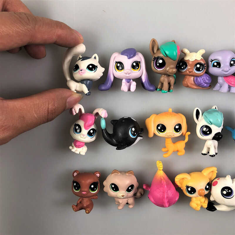 Pcs 12 Littlest Pet Shop LPS Action Figures Rare Pet Collection Cute ...